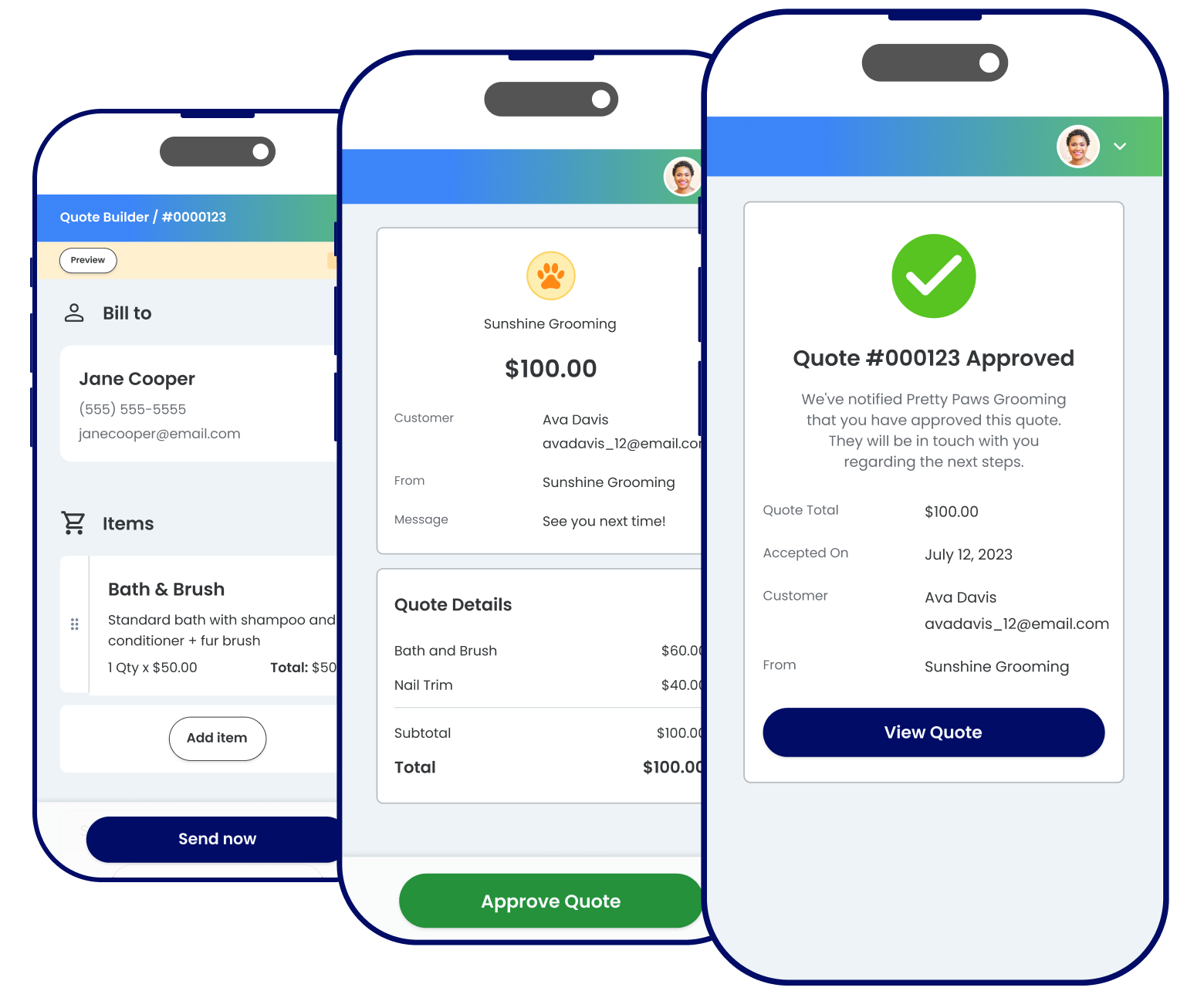 Quote Builder Lite - Finli